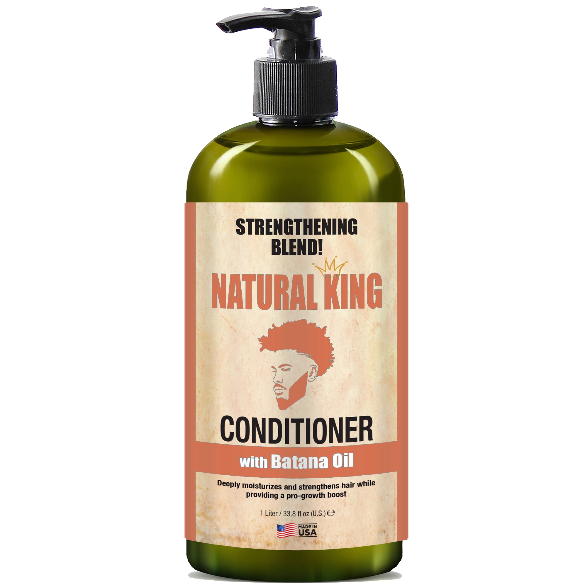 Natural King Strengthening Blend Shampoo & Conditioner with Batana Oil ...